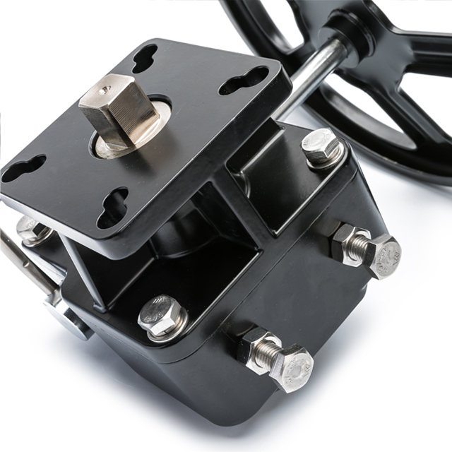 Pneumatic valves with manual turbine boxes from China manufacturer - Valco